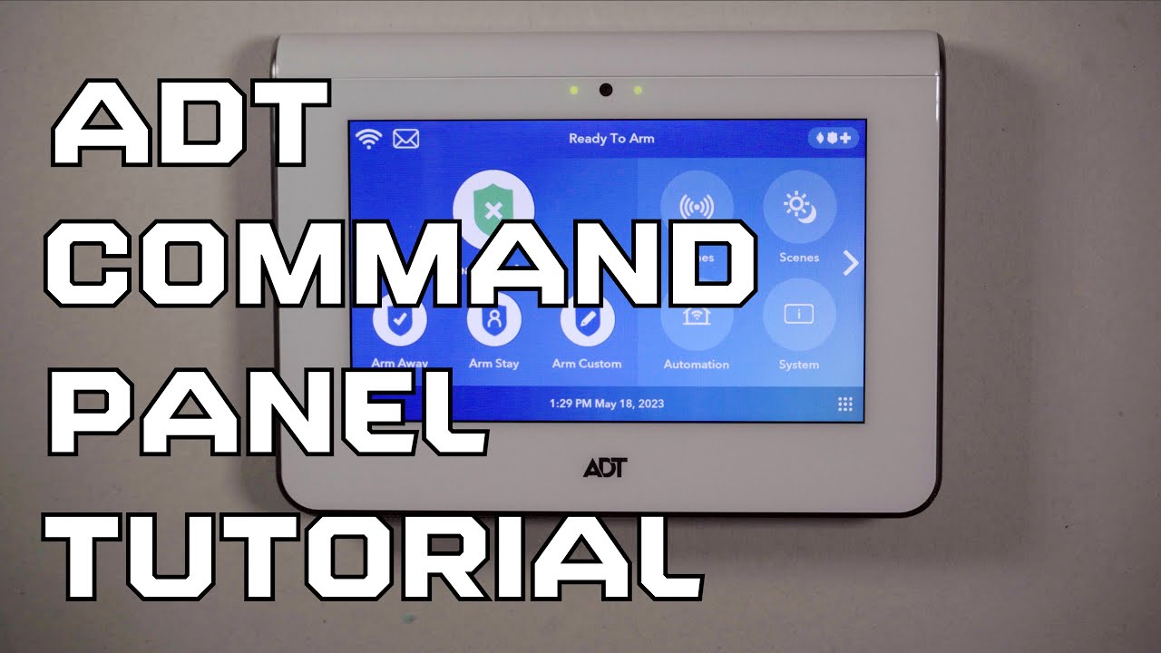 Adt Command Panel Introduction And Tutorial Free Word Template