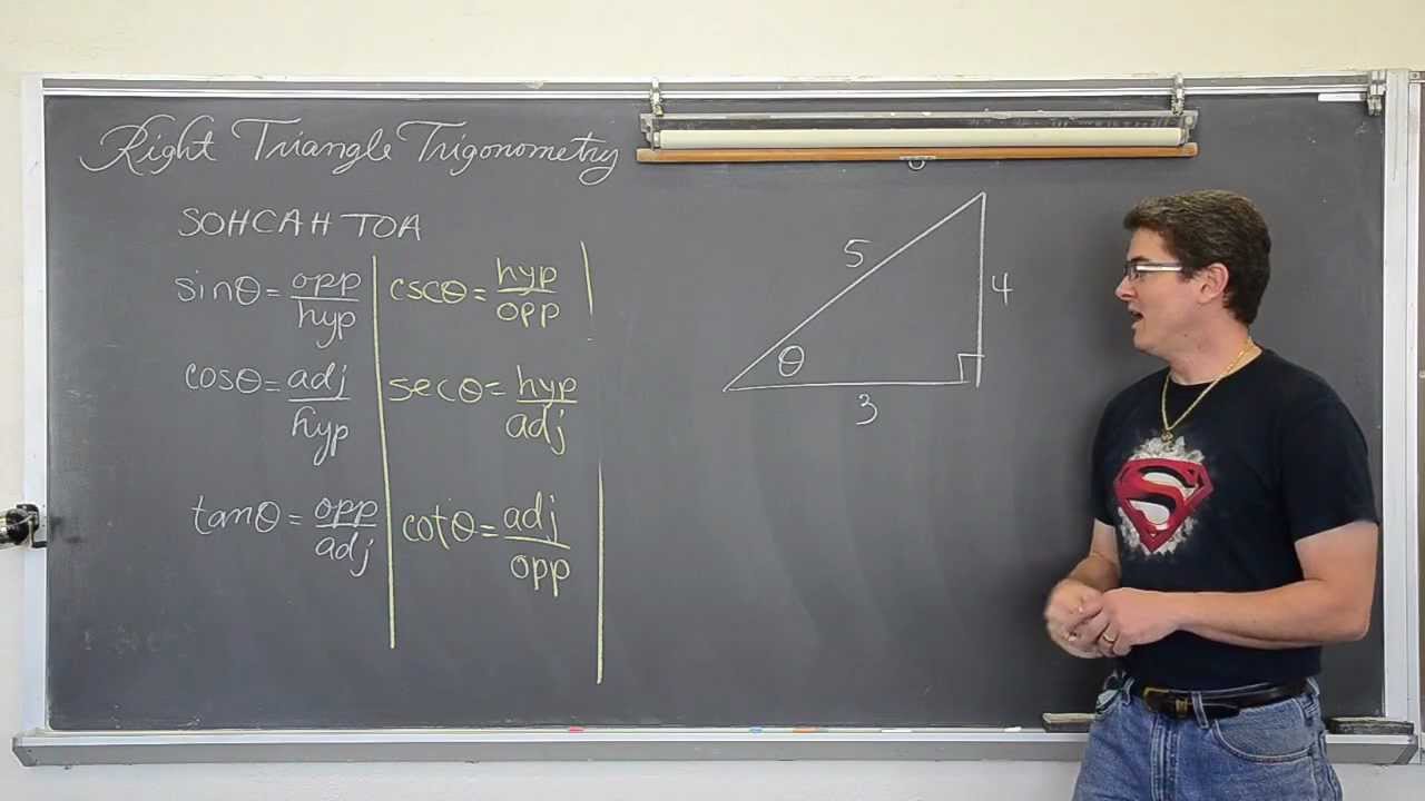 Right Triangle Trigonometry Part 1 Finding Missing Sides Youtube