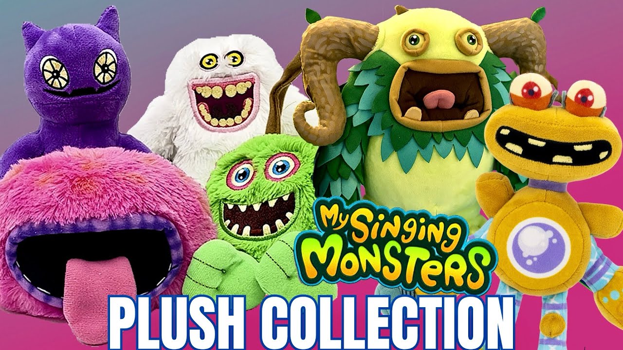 My Singing Monsters Plush Collection Msm Game Toy Plushies Wubbox