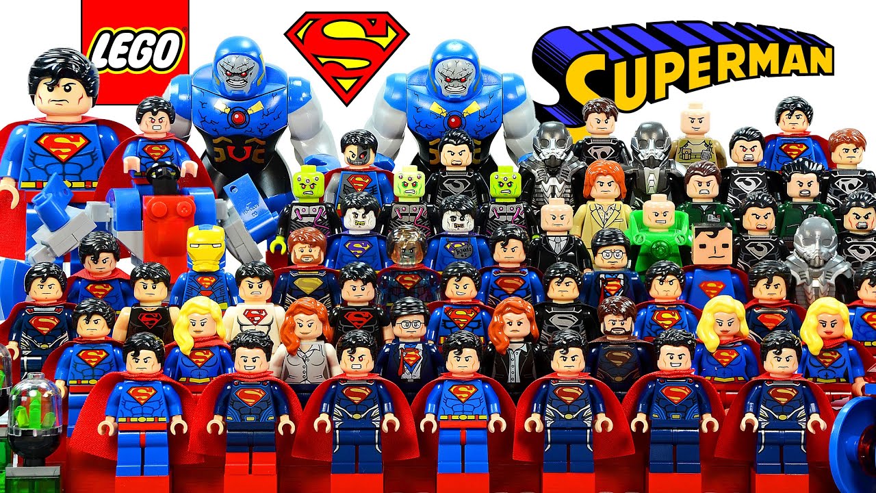 Ultimate Legoﾂｮ Superman邃 Man Of Steel Dc Comics 2016 Minifigure