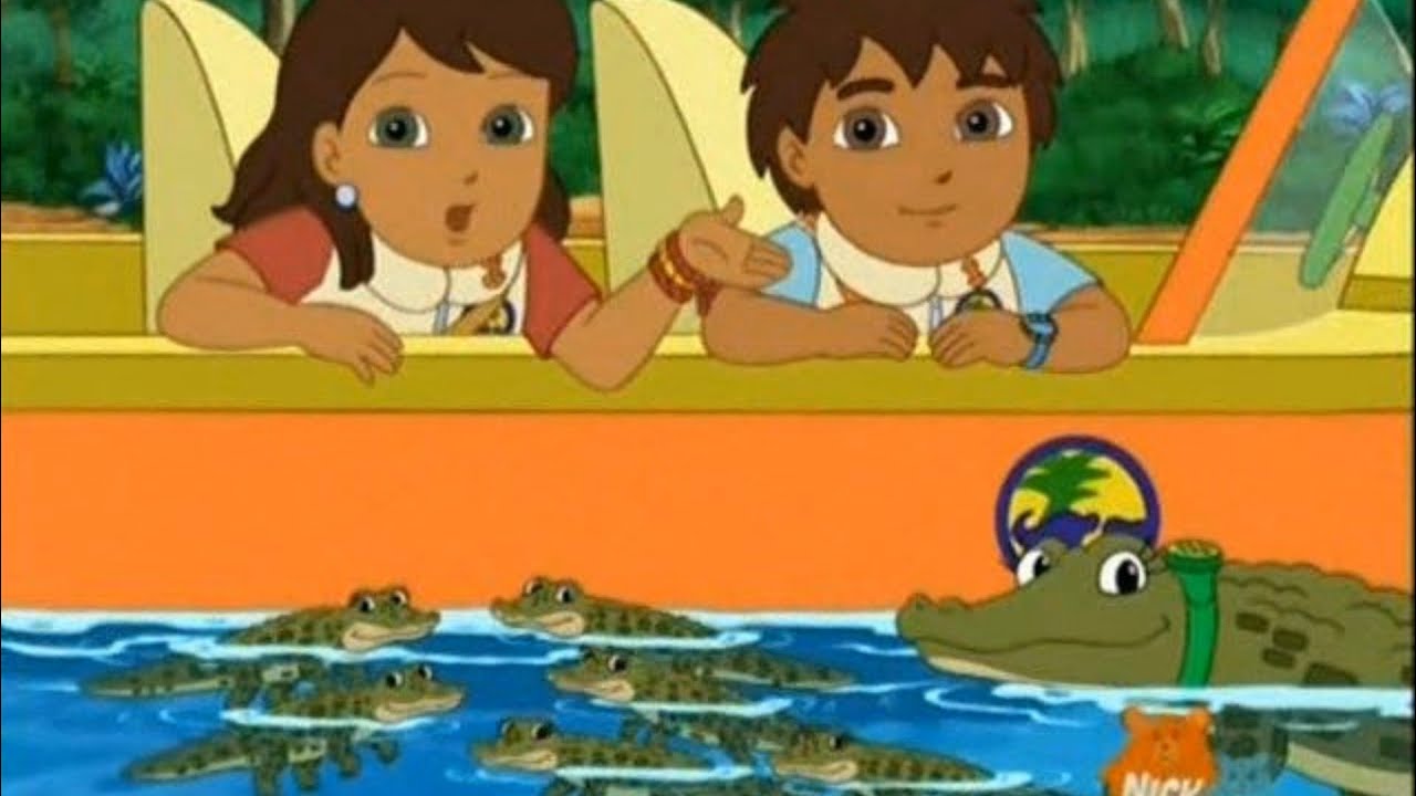 Go Diego Go 2x19 Alicia Saves The Crocodile Best Moment Plus