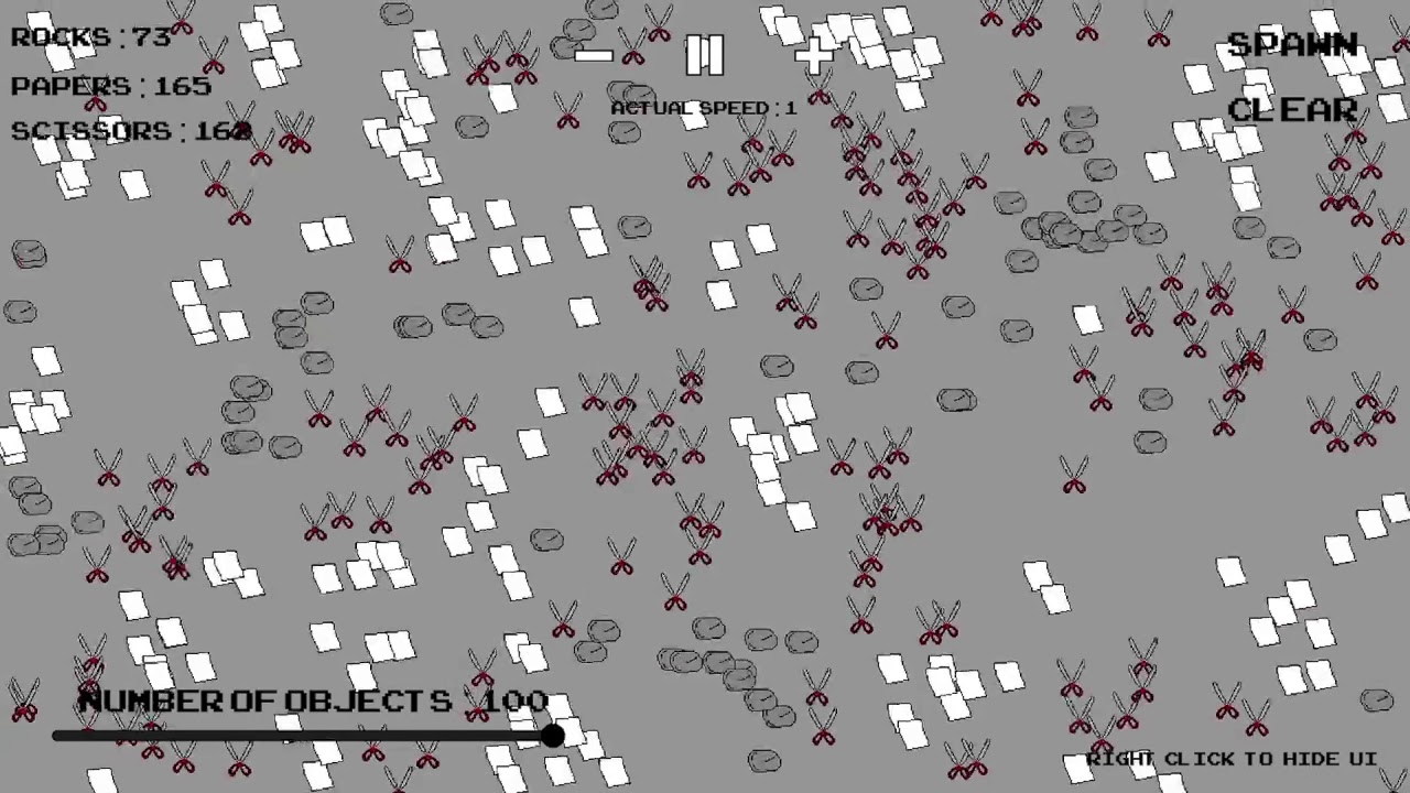 Rock Paper Scissors Simulation Trailer Youtube