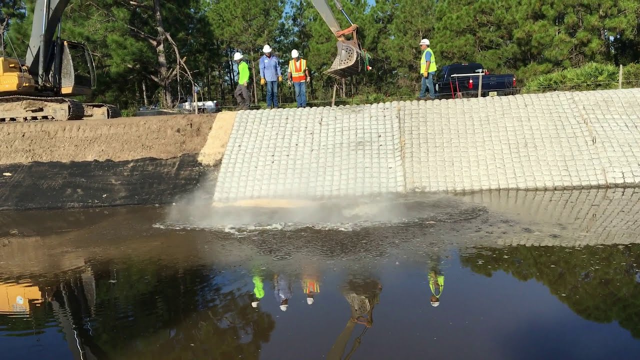 Canal Slope Stabilization In Florida Using Permanent Erosion Control