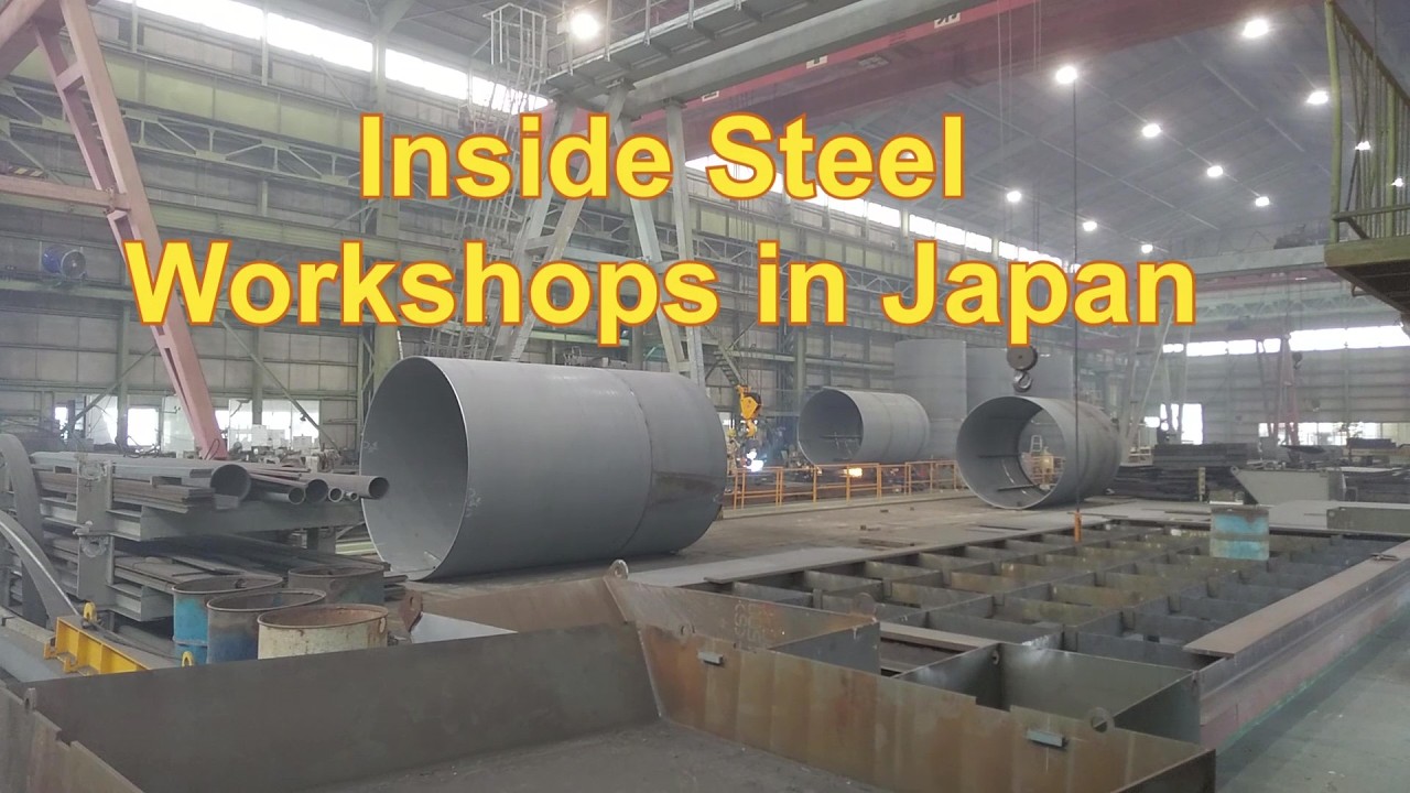 Inside Steel Fabrication Workshops In Onomichi Japan Youtube