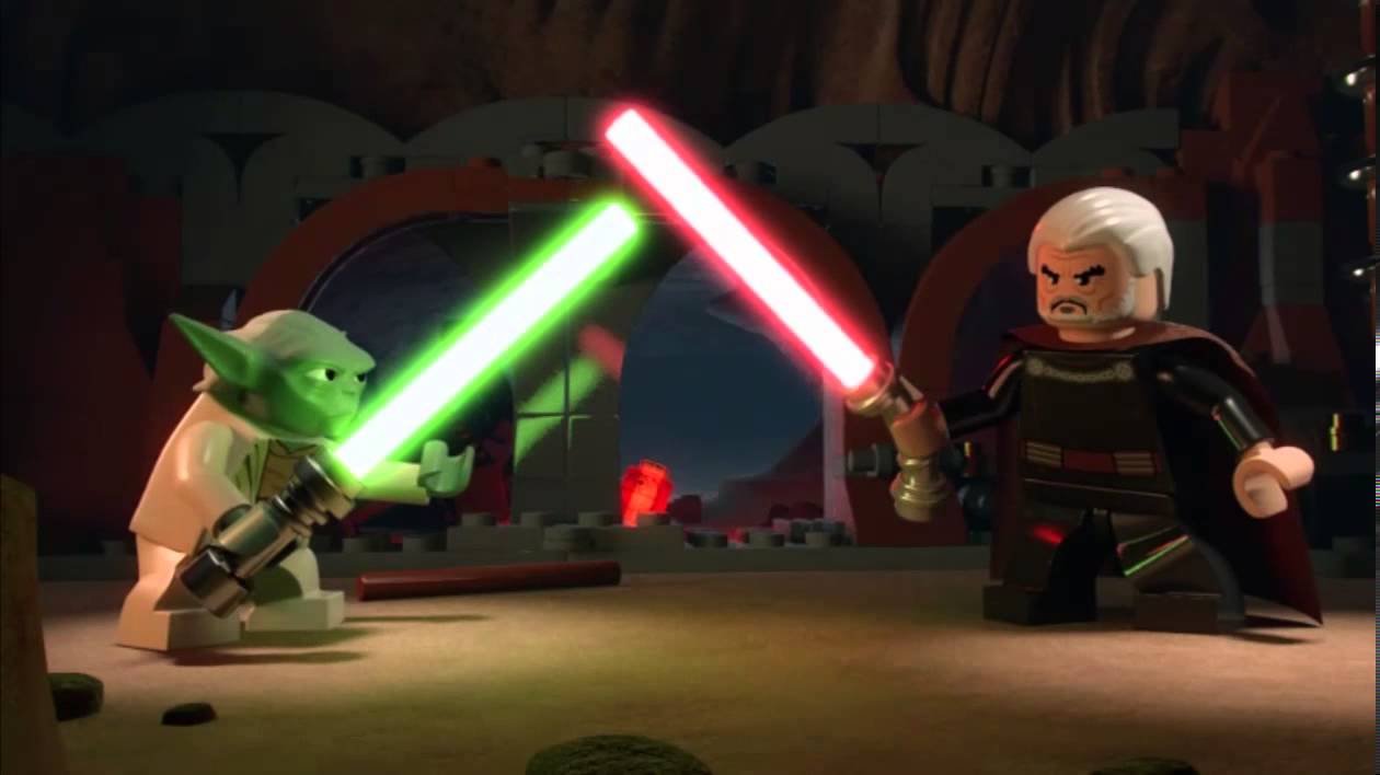 Yoda Vs Dooku Lego Star Wars Episode 11 Part 1 Youtube