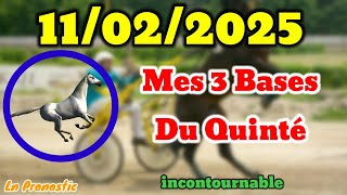 Pronostics Pmu Mes 3 Bases Incontournable Mardi 11 F C3 A9vrier 2025