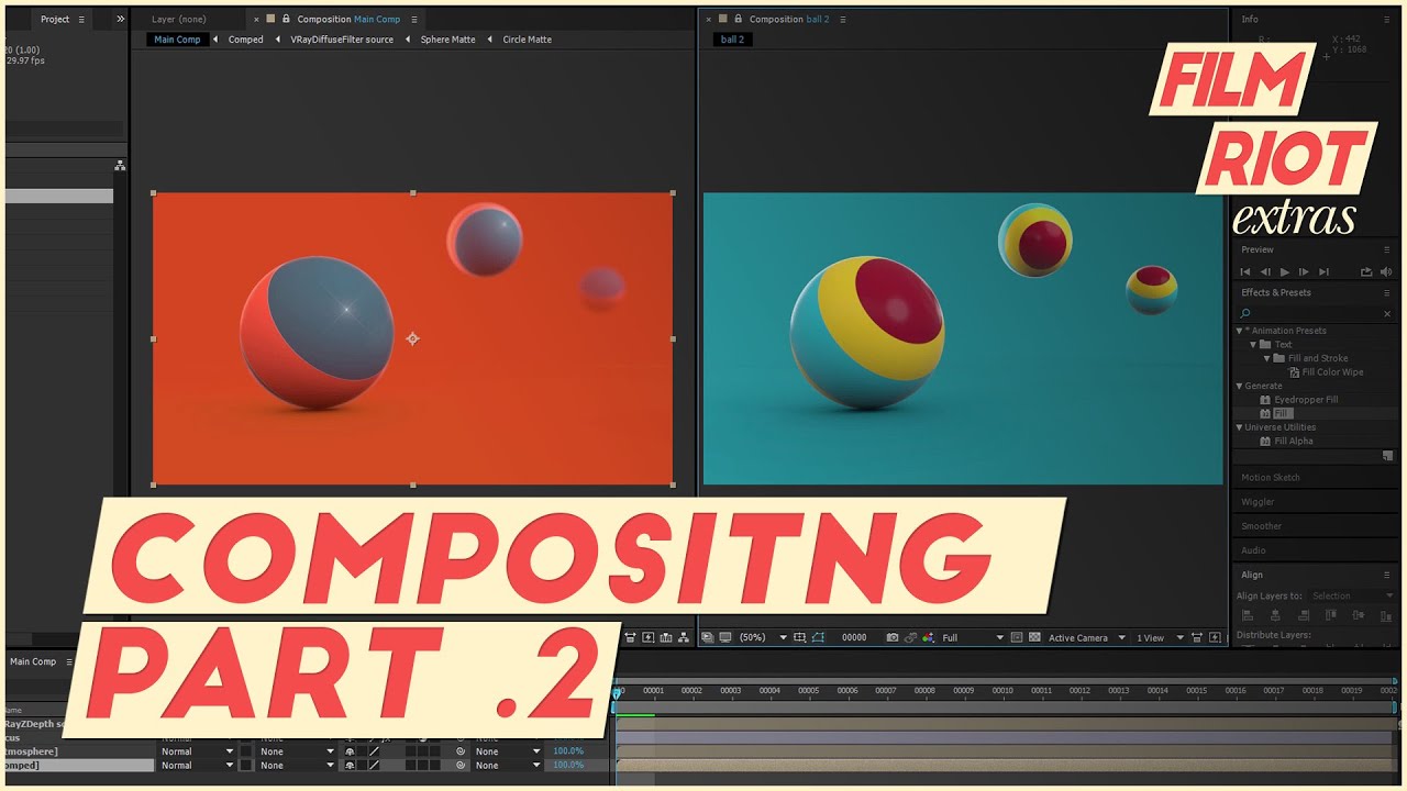 Tutorial Compositing Part 2 Adjusting Channels Youtube
