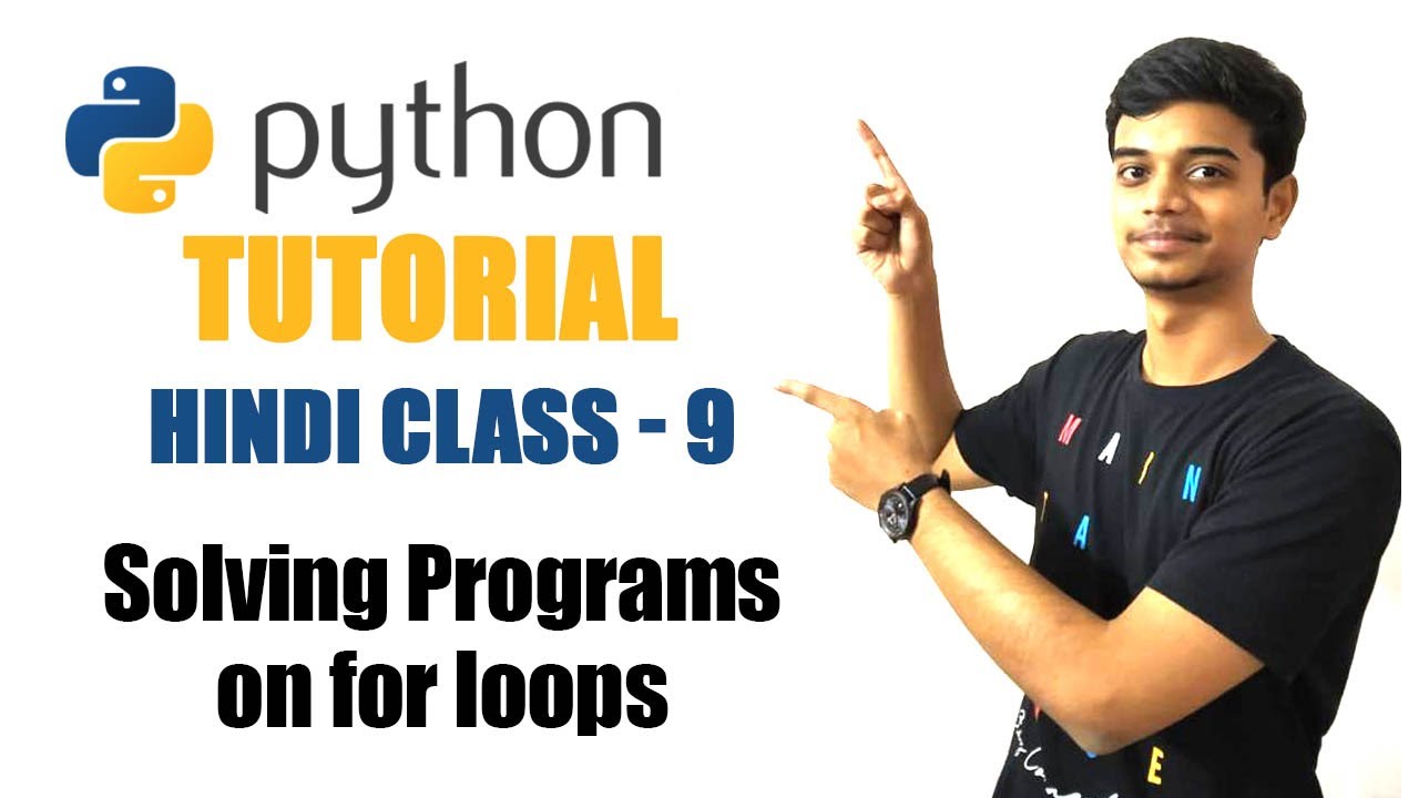 Python Tutorial Learn Python Through Hindi Class 9 Solving