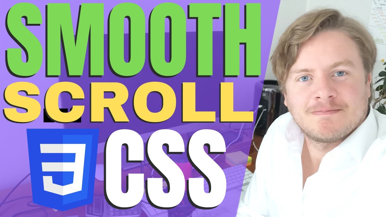 How To Add Smooth Scroll In Html And Css Youtube