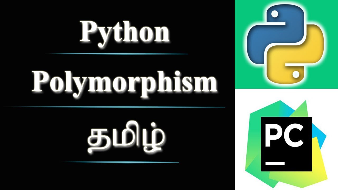 Polymorphism In Python Tamil Youtube