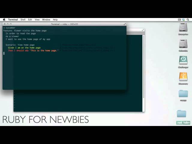 Ruby For Newbies Testing Web Apps With Capybara And Cucumber Envato