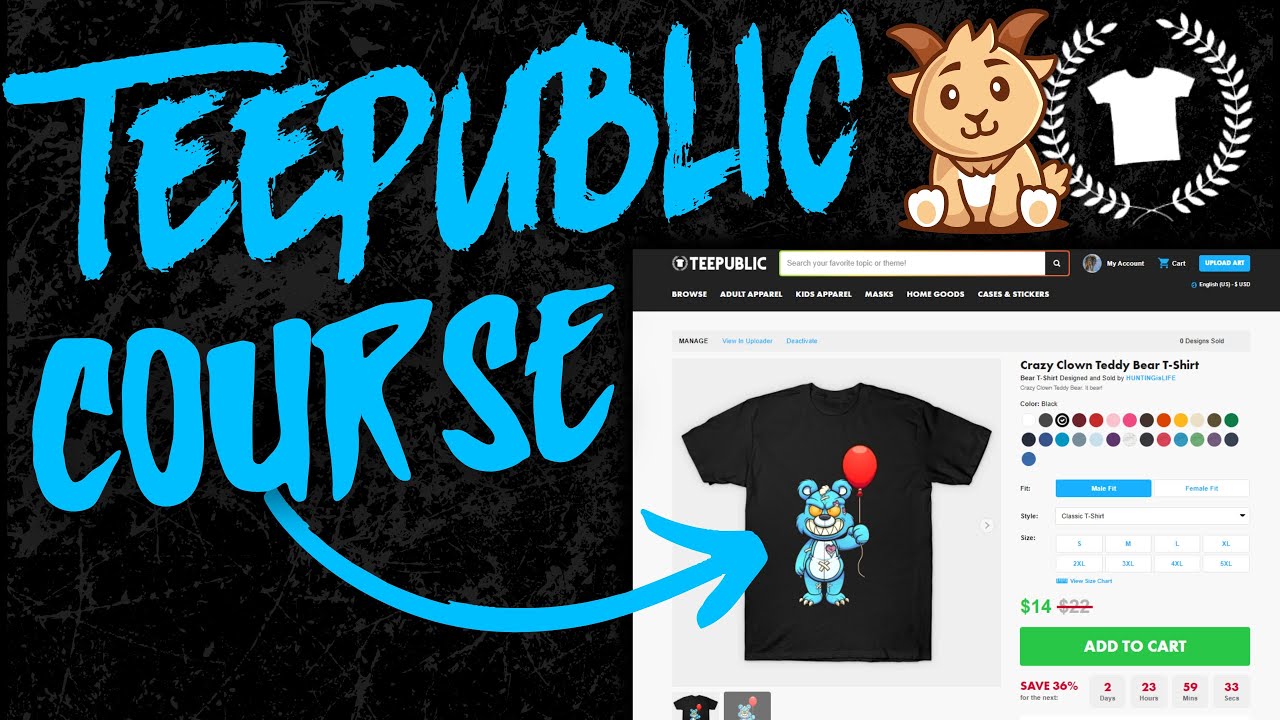 Teepublic Course Youtube