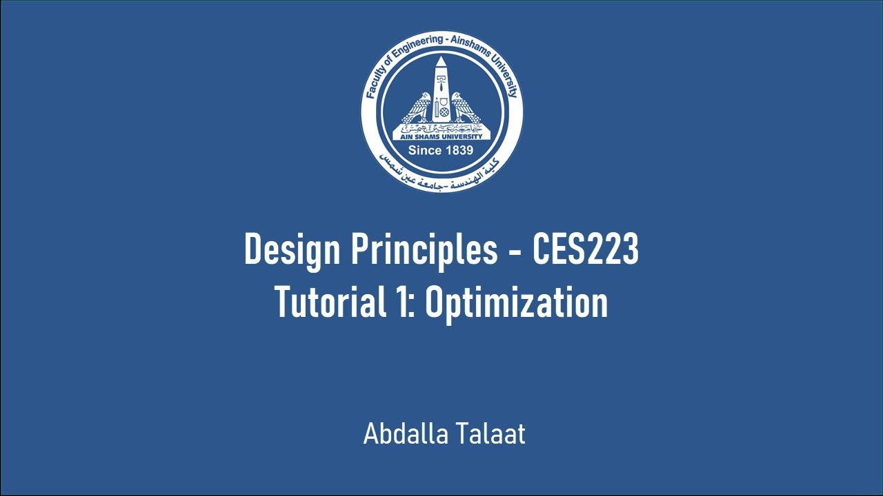 1 Optimization Youtube