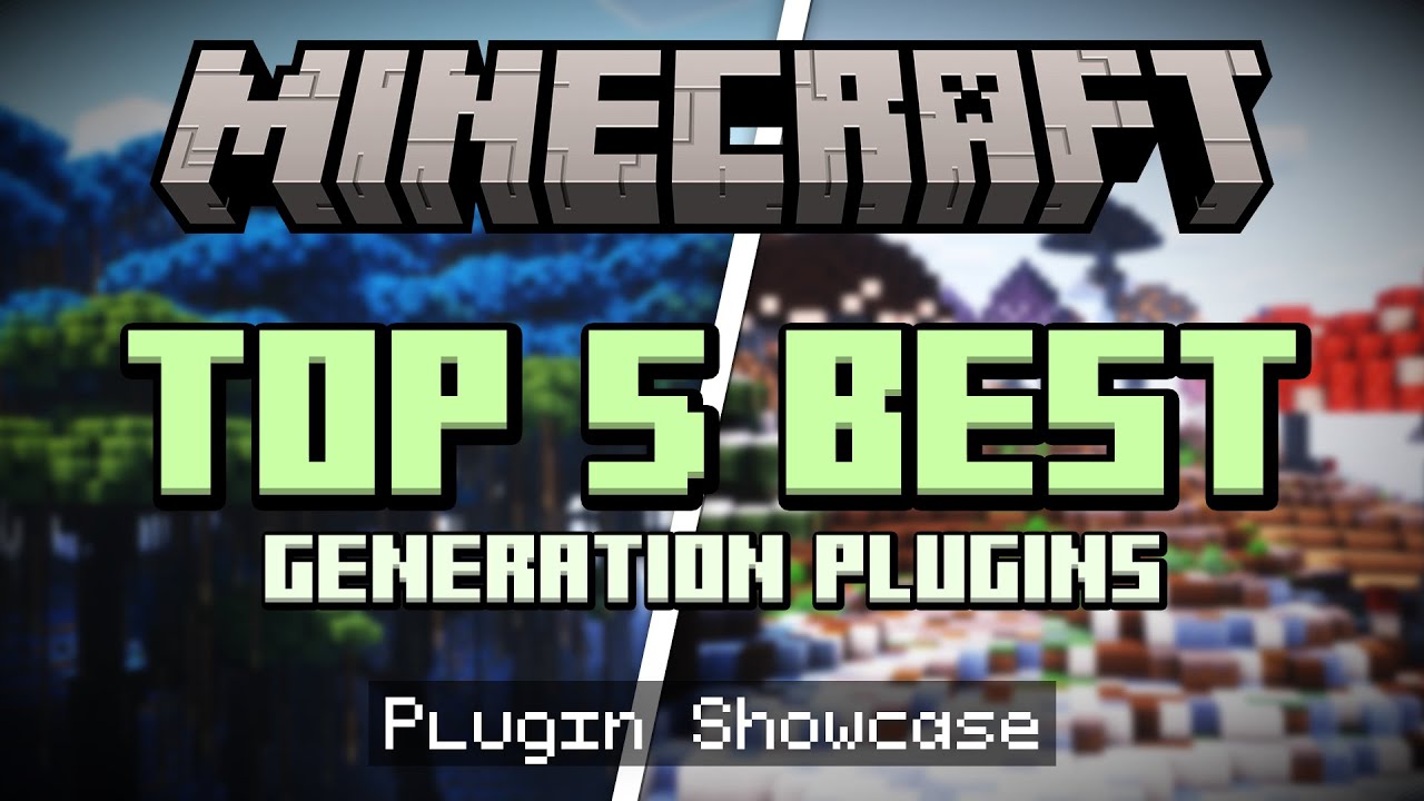 Top 5 Best Minecraft World Generation Plugins Youtube