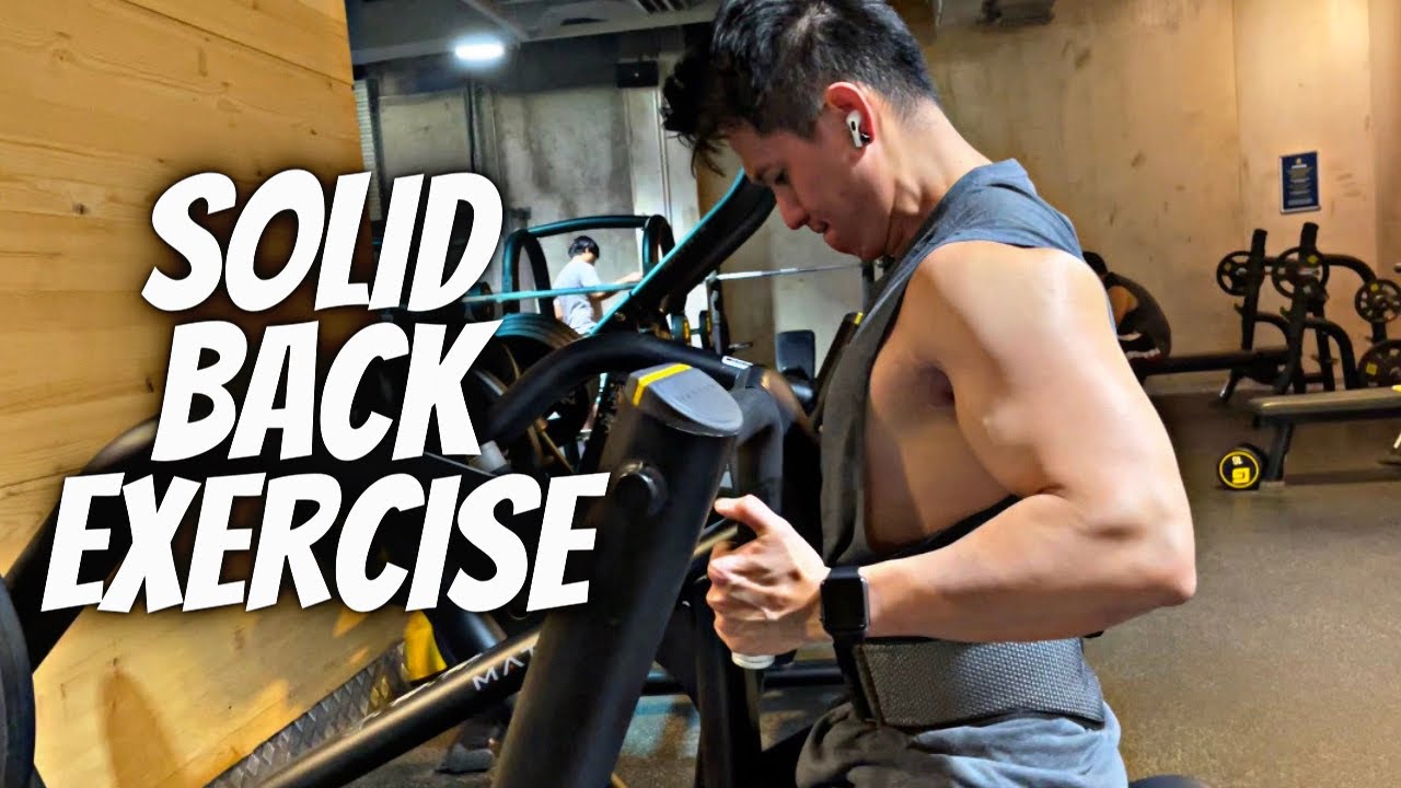 Back And Legs Workout Youtube