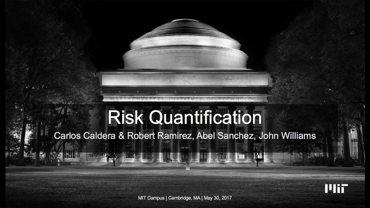 Risk Quantification Youtube
