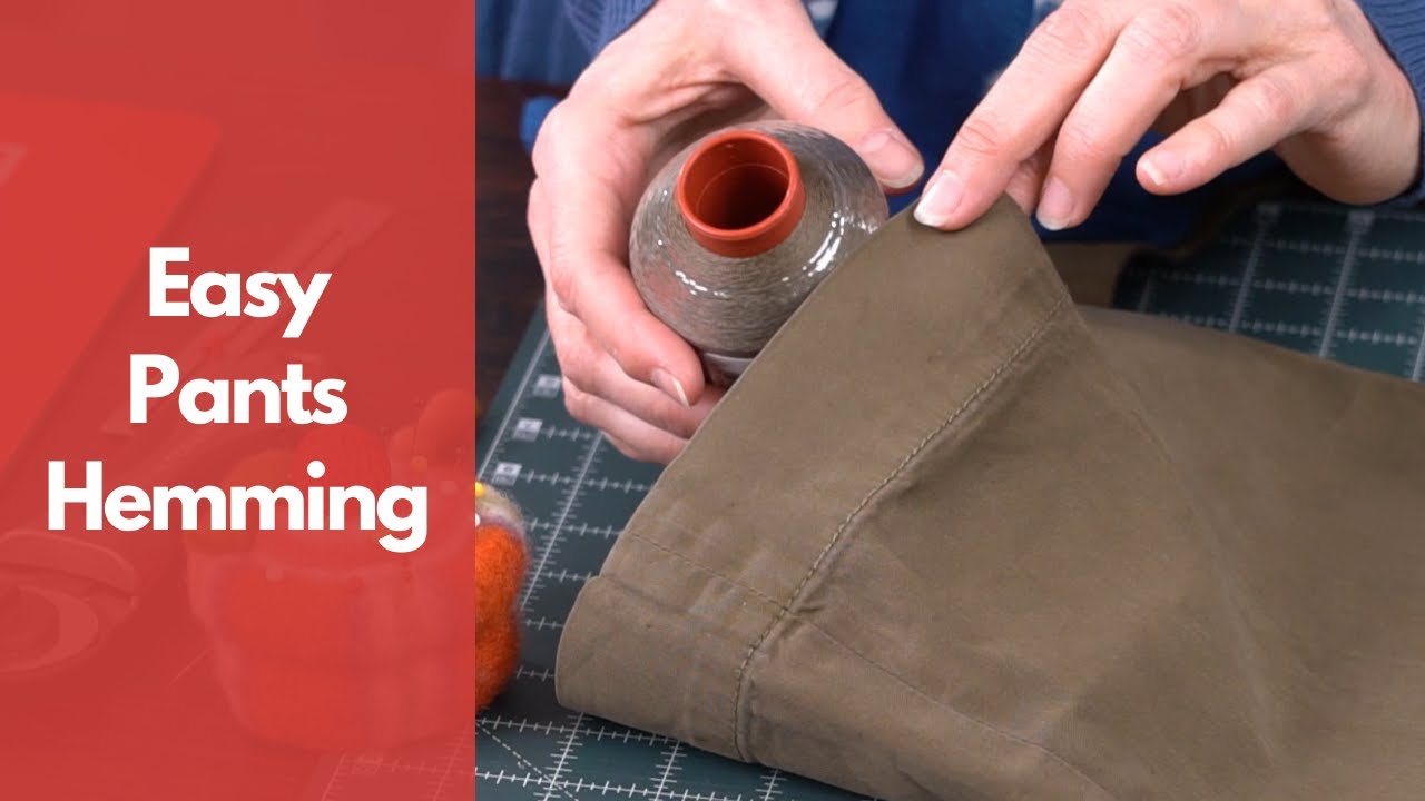 Mastering The Art Of Hemming Pants Easy Tutorial Youtube