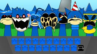 Incredibox Sprunki Retake All Sprunki Sonic Version Normal Vs Horror ...