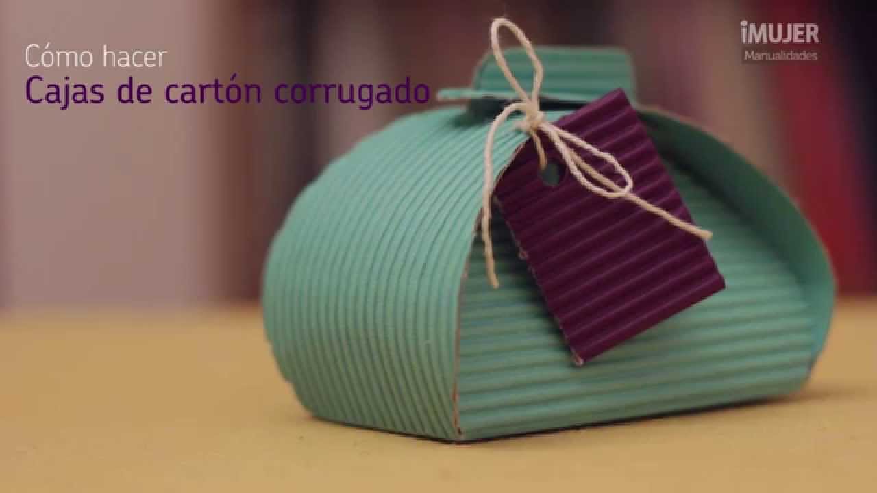 Como Hacer Cajitas De Carton Corrugado Imagui