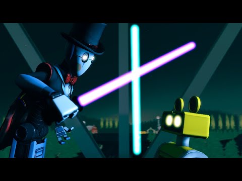 Sfm Docbot V Cultbot Unfinished Lightsaber Duel Animation Youtube
