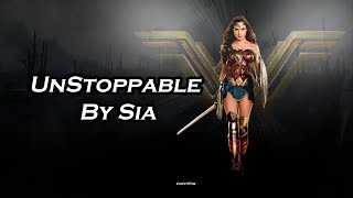 Unstoppable By Sia Wonder Women Lyrics Video Pich Junior Mp3 Music ...