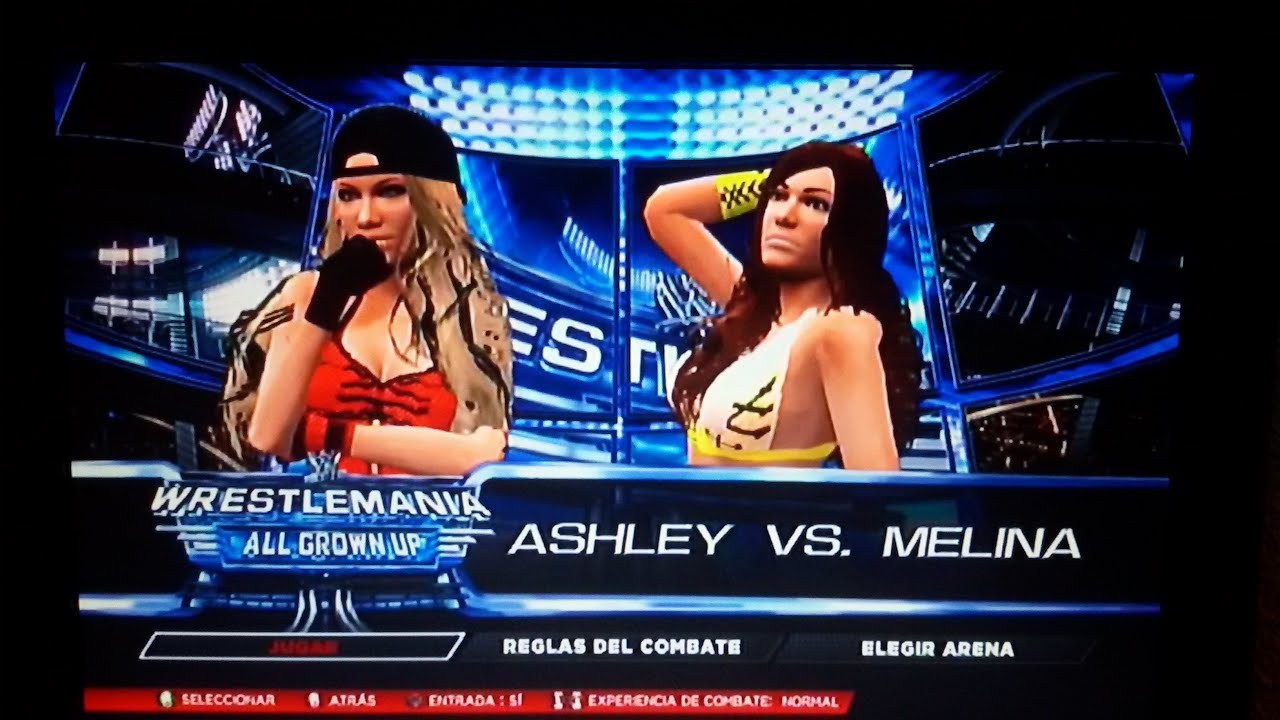 Melina Vs Ashley Wrestlemania 23 Youtube