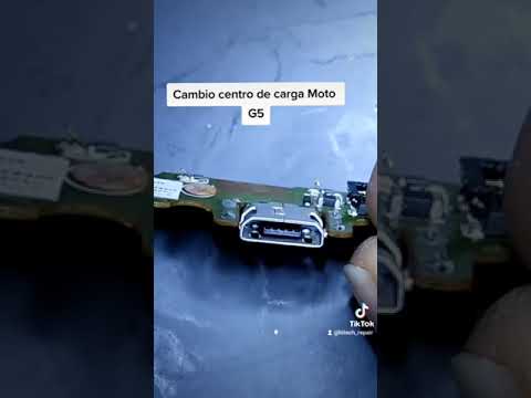 Cambio Centro De Carga Moto G Youtube