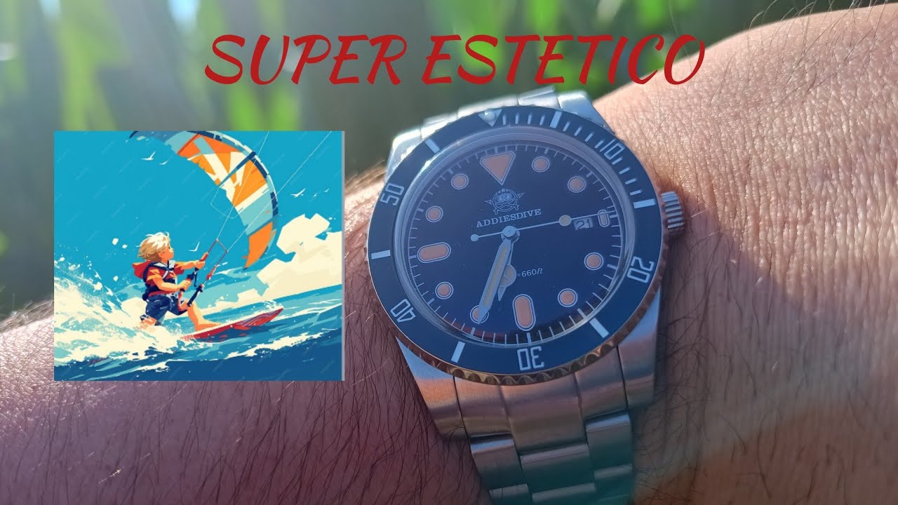 Reloj Addiesdive Ad2501 Lo Mas Nuevo Youtube