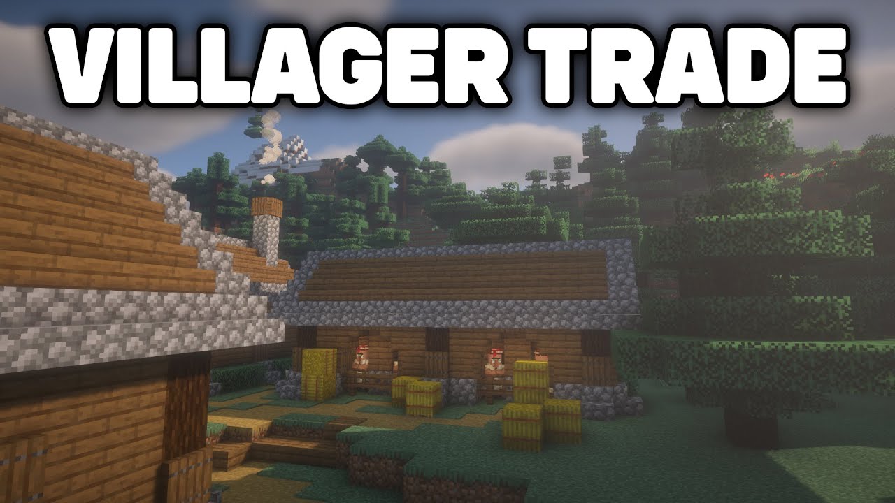 Minecraft Trading Hall Tutorial Youtube