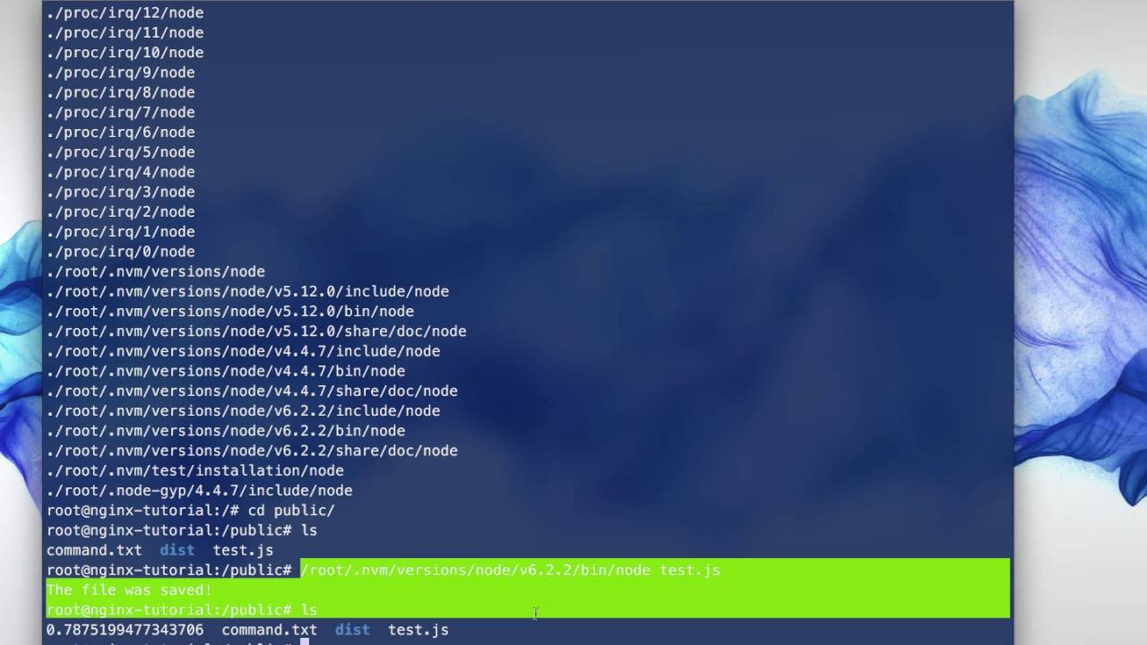 How To Run Node Js Scripts From A Cron Job Youtube