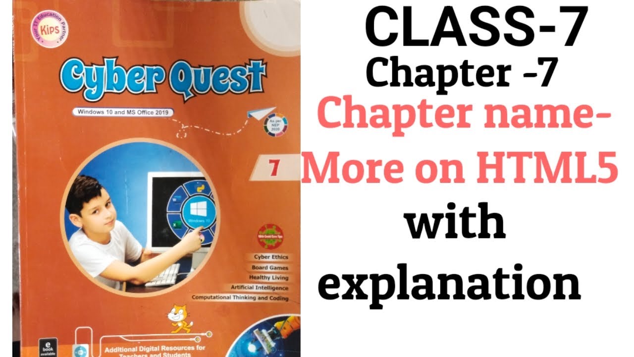Class 7 Questions Answer Chapter 7 Chapter Name More Html5
