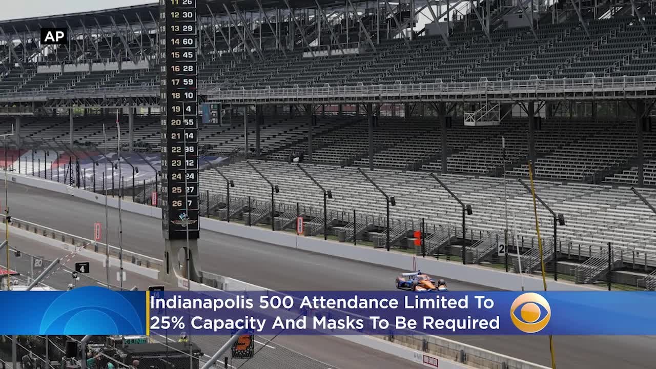 Indianapolis 500 Attendance Limited To 25 Capacity Masks To Be
