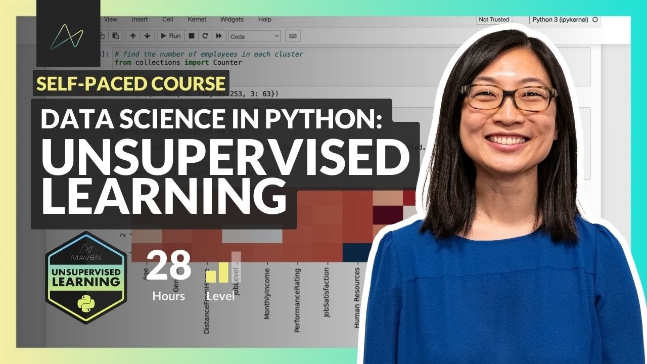 Data Science In Python Unsupervised Learning New Course Youtube