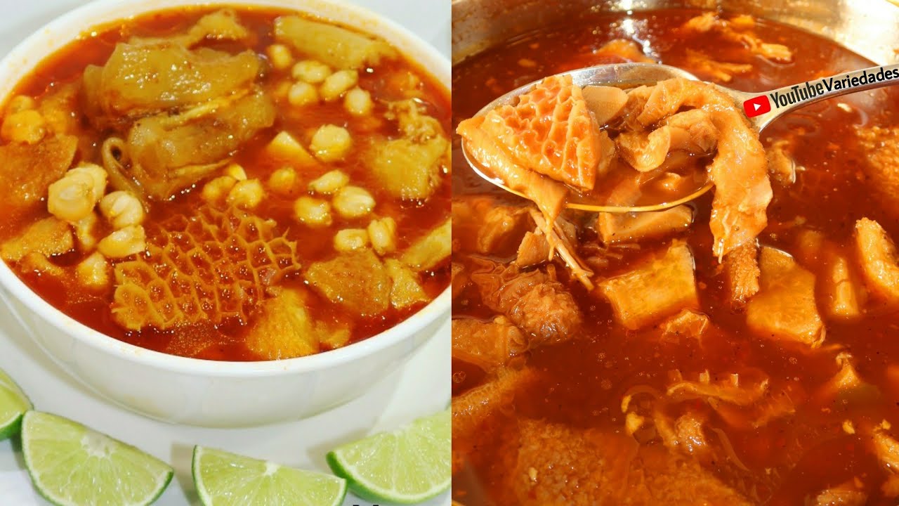 Como Hacer Menudo Mondongo O Pancita Roja Receta De Menudo Con Pata