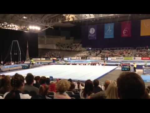Paige James Fx 2014 Australian Gymnastics Championships Youtube