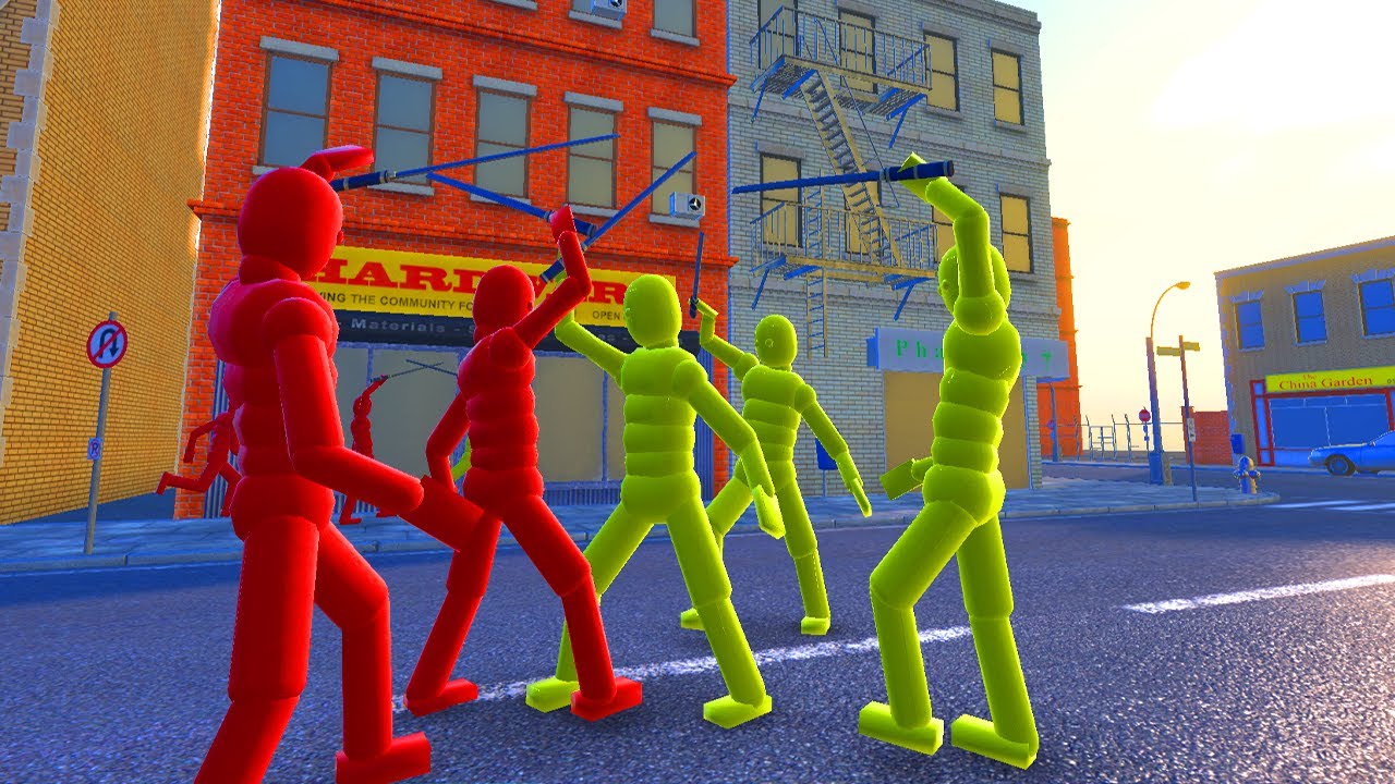 Npc Wars 3 Smart Ai Active Ragdoll Physics Overgroth Youtube