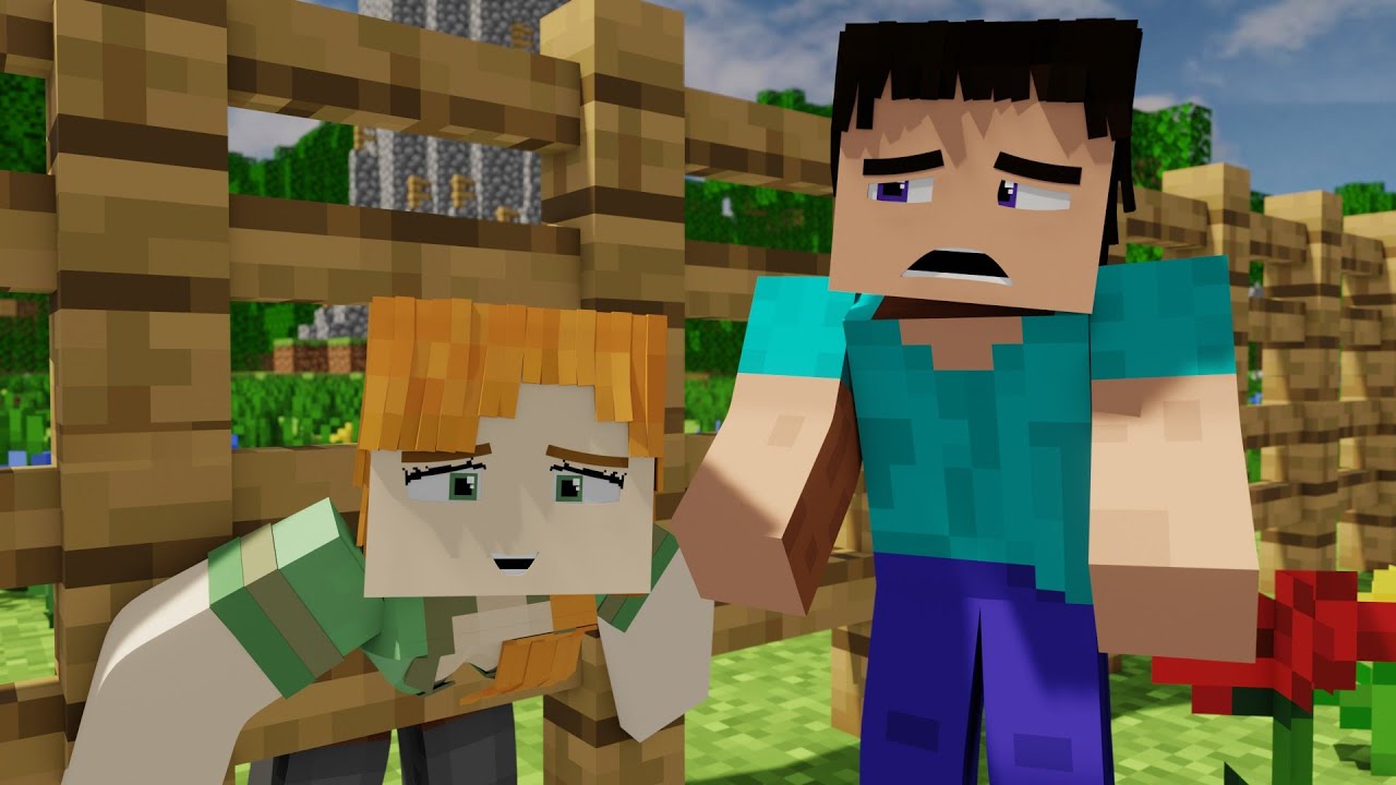Steve I M Stuck Compilation Alex And Steve Life Minecraft Animation