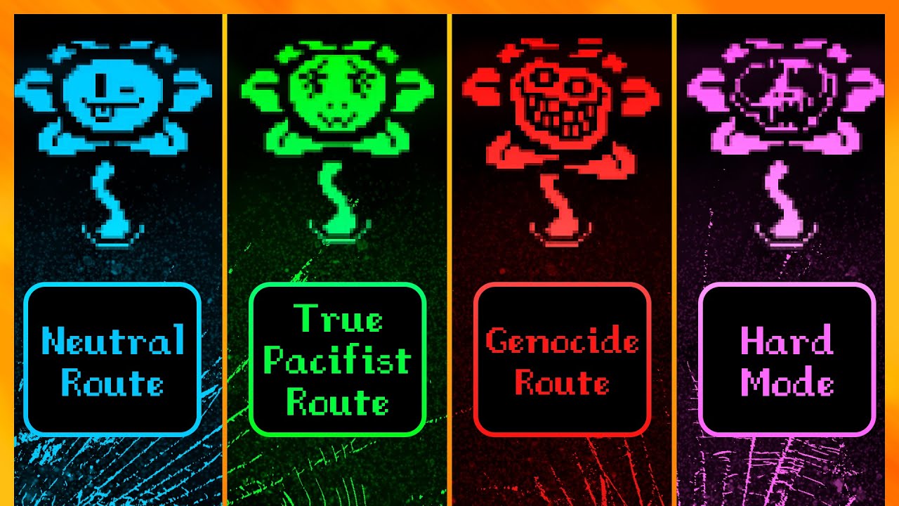 Undertale Walkthrough Neutral True Pacifist Genocide Hard Mode