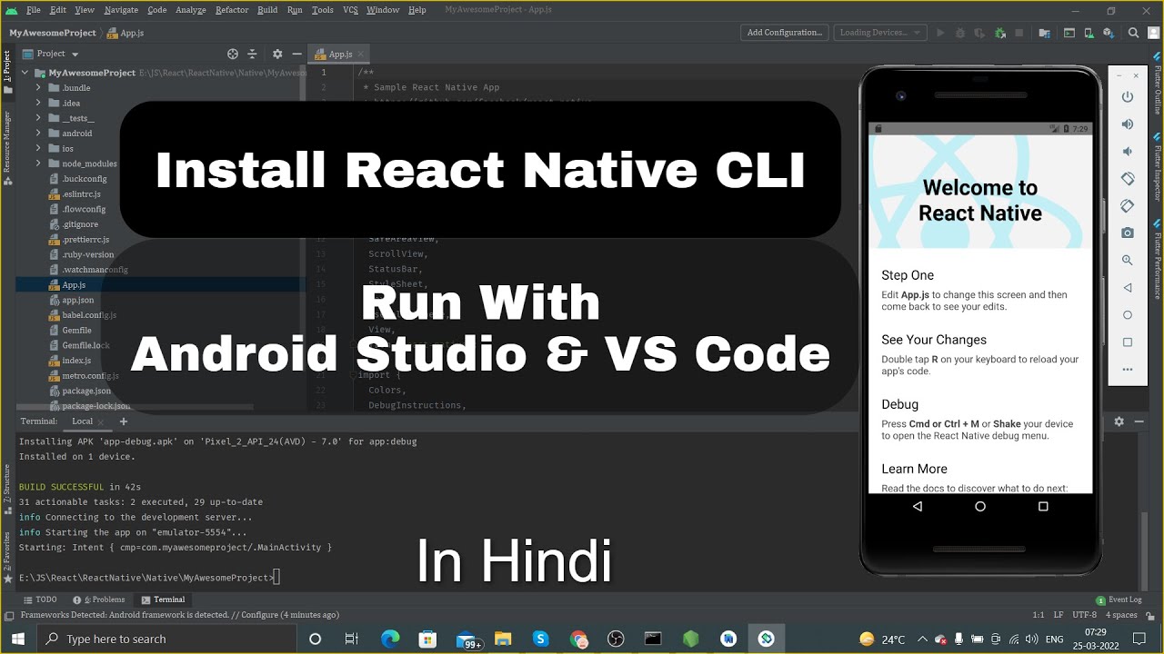 Install React Native Cli Youtube