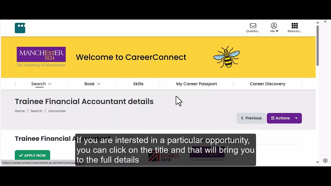 How To Search For Jobs And Vacancies On Careerconnect Youtube