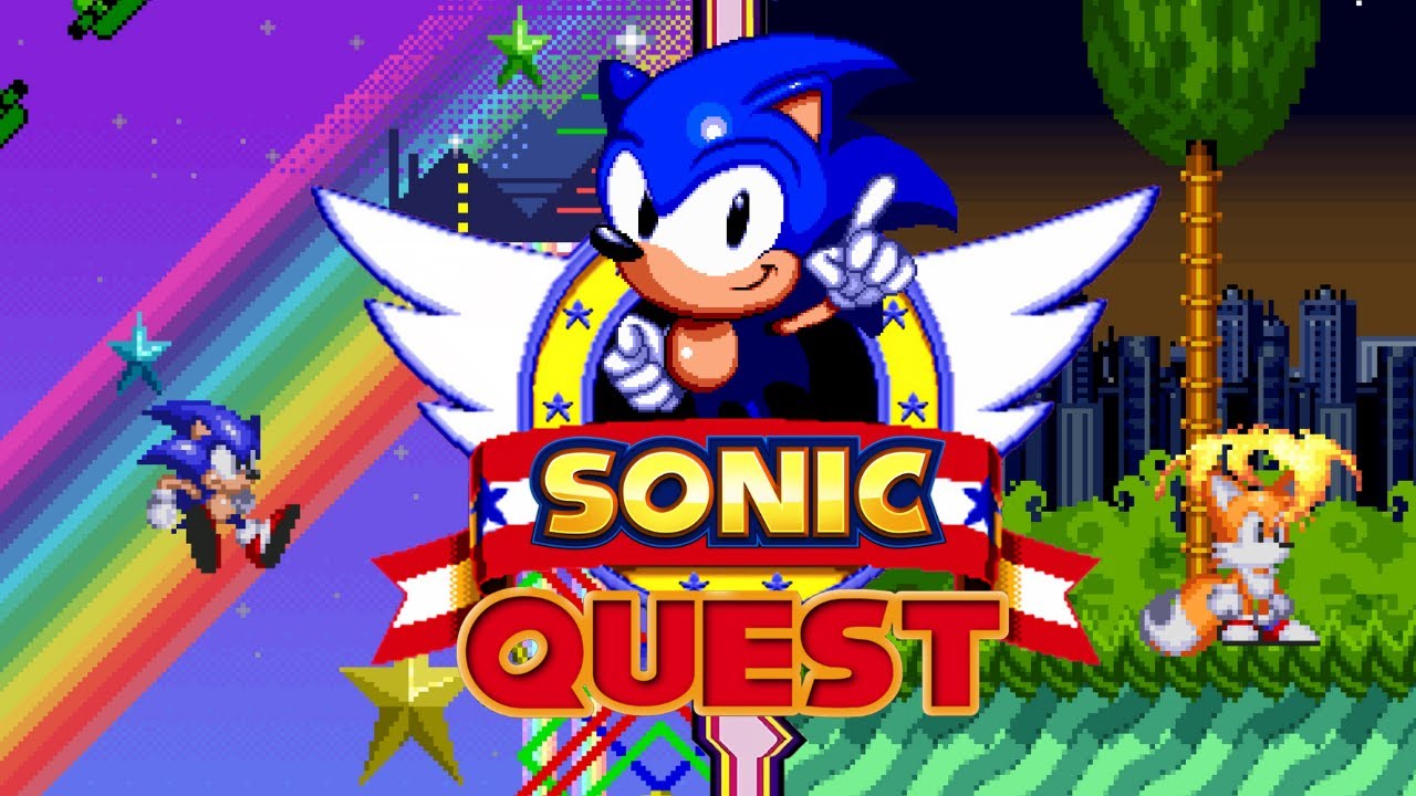 Sonic Quest Update V1 2 1 Complete Full Game Walkthrough 1080p 60fps