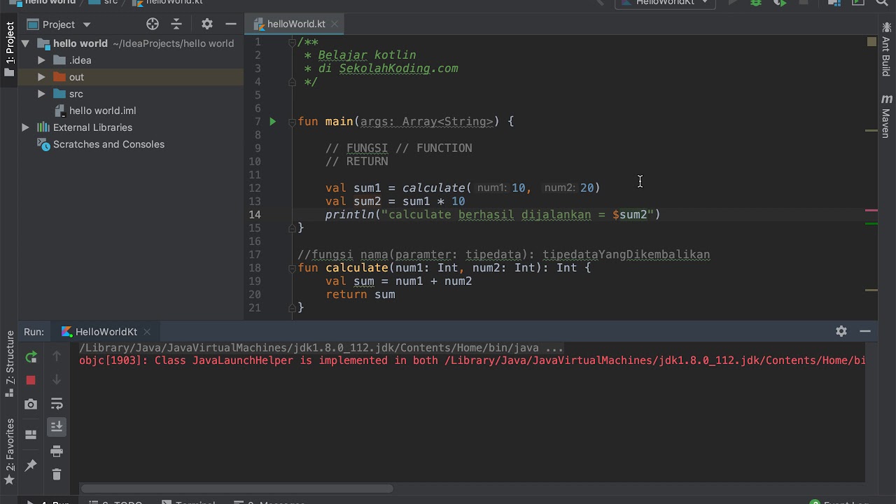 2 Return Pada Fungsi Youtube