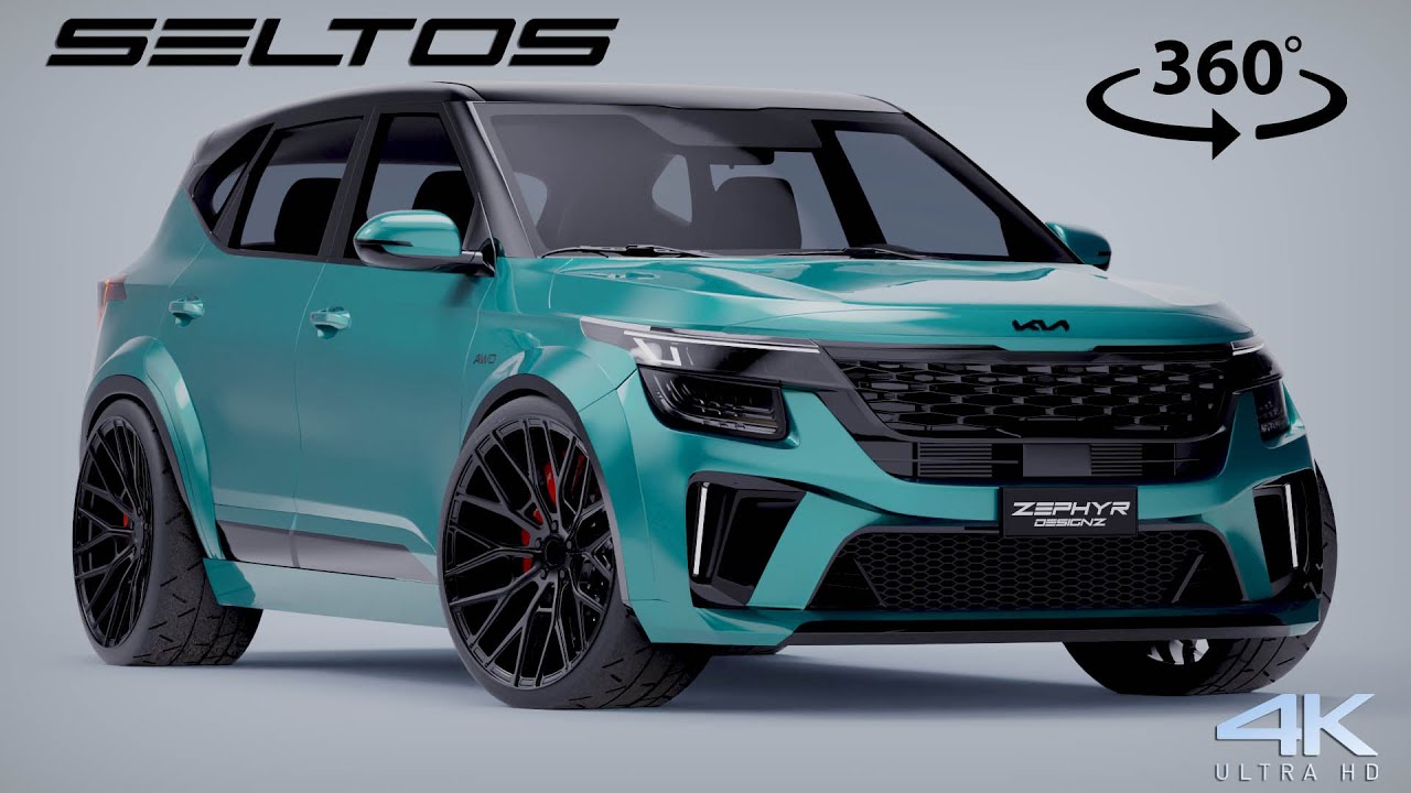 Kia Seltos 2023 Zephyr Modified Concept 360 4k Youtube