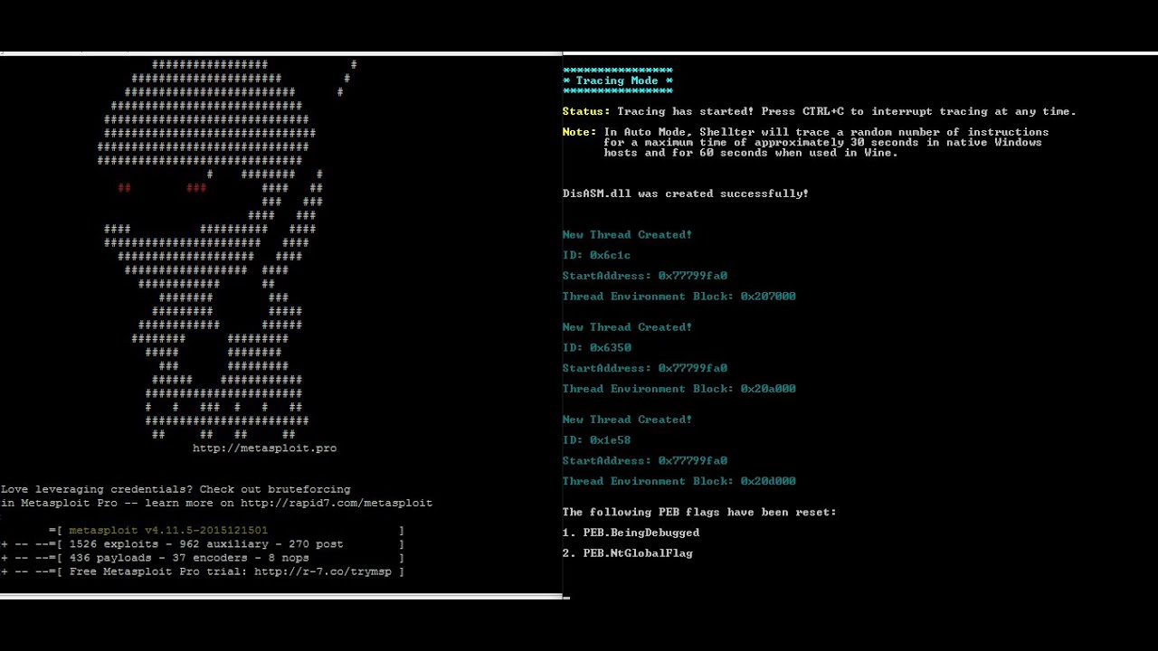 Kali Linux Metasploit Shellter Antivirus Bypass Tutorial 2017 Youtube