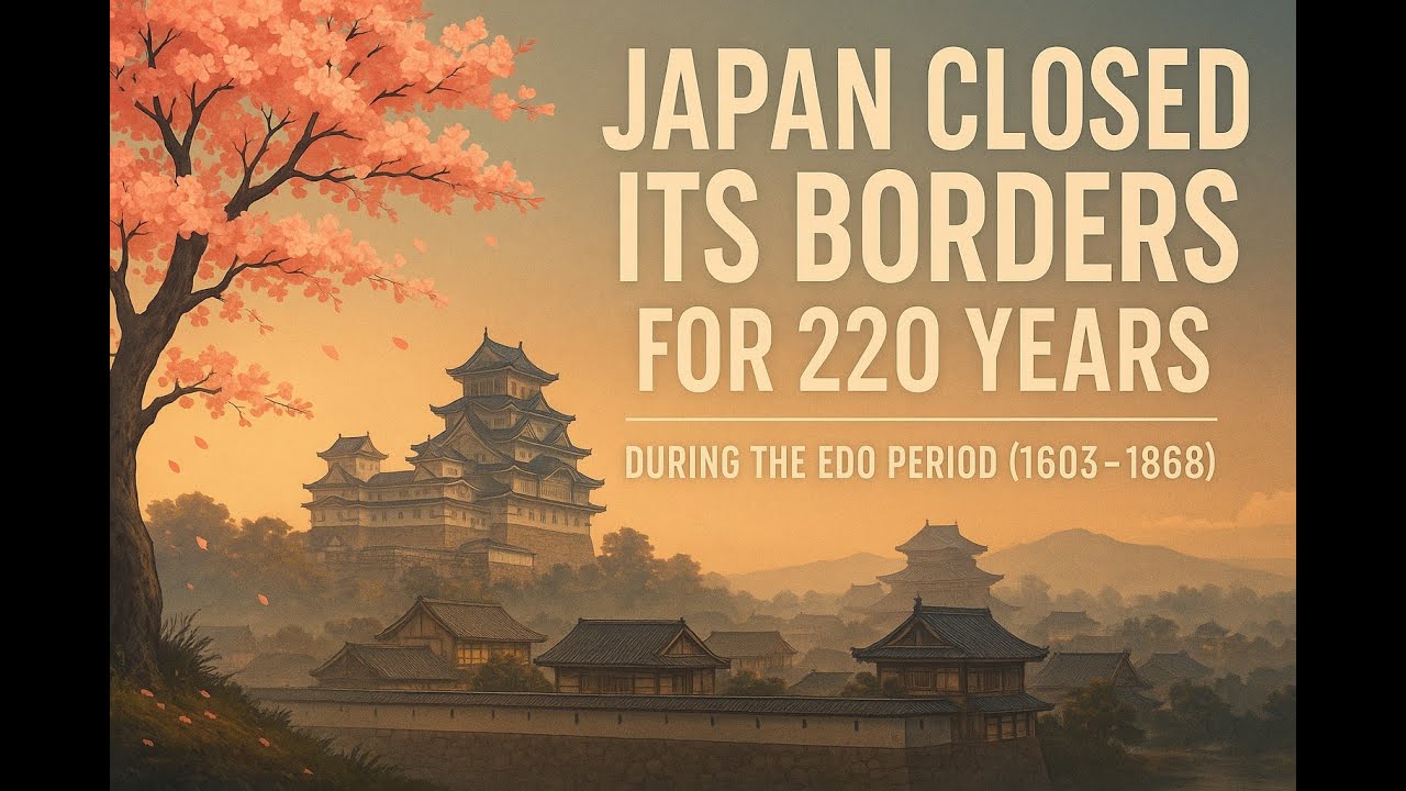 Why Did Japan Isolate Itself For 220 Years The Edo Period Explained