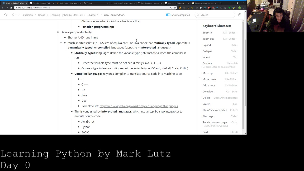 Python From Scratch Day 0 Learning Python By Mark Lutz Chap 1 Youtube