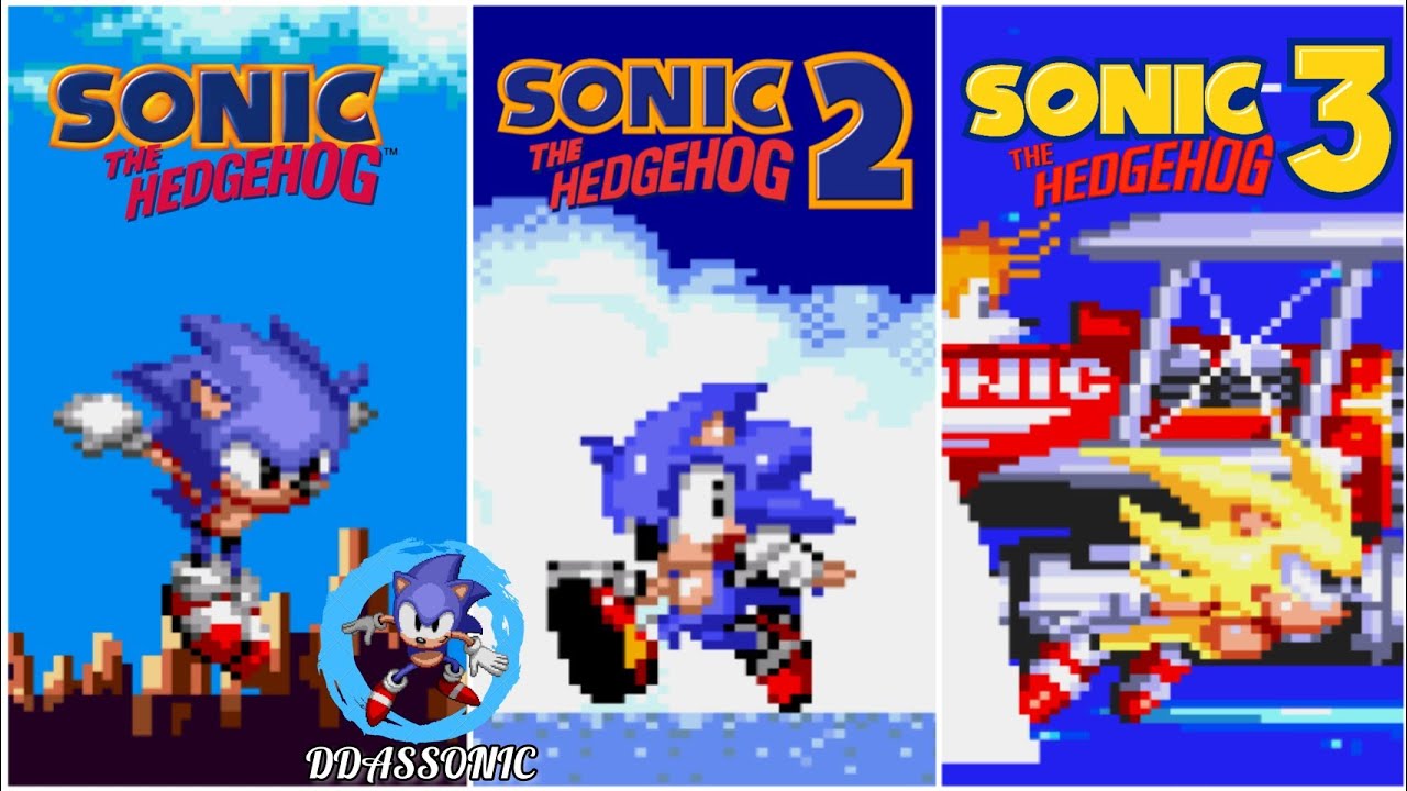 Sonic Variations In Sonic Trilogy Sonic Hack Youtube