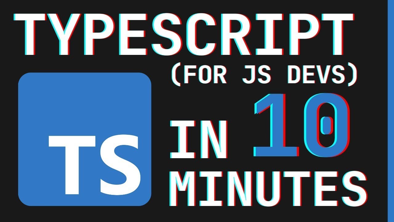 Typescript For Impatient Javascript Devs Youtube