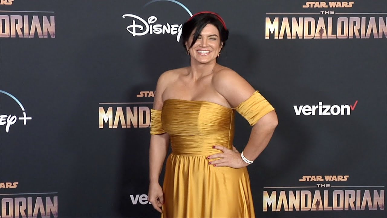 Gina Carano The Mandalorian Premiere Red Carpet Youtube
