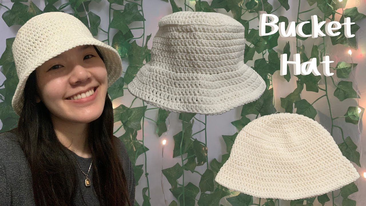 Quick Easy Crochet Bucket Hat Tutorial Youtube